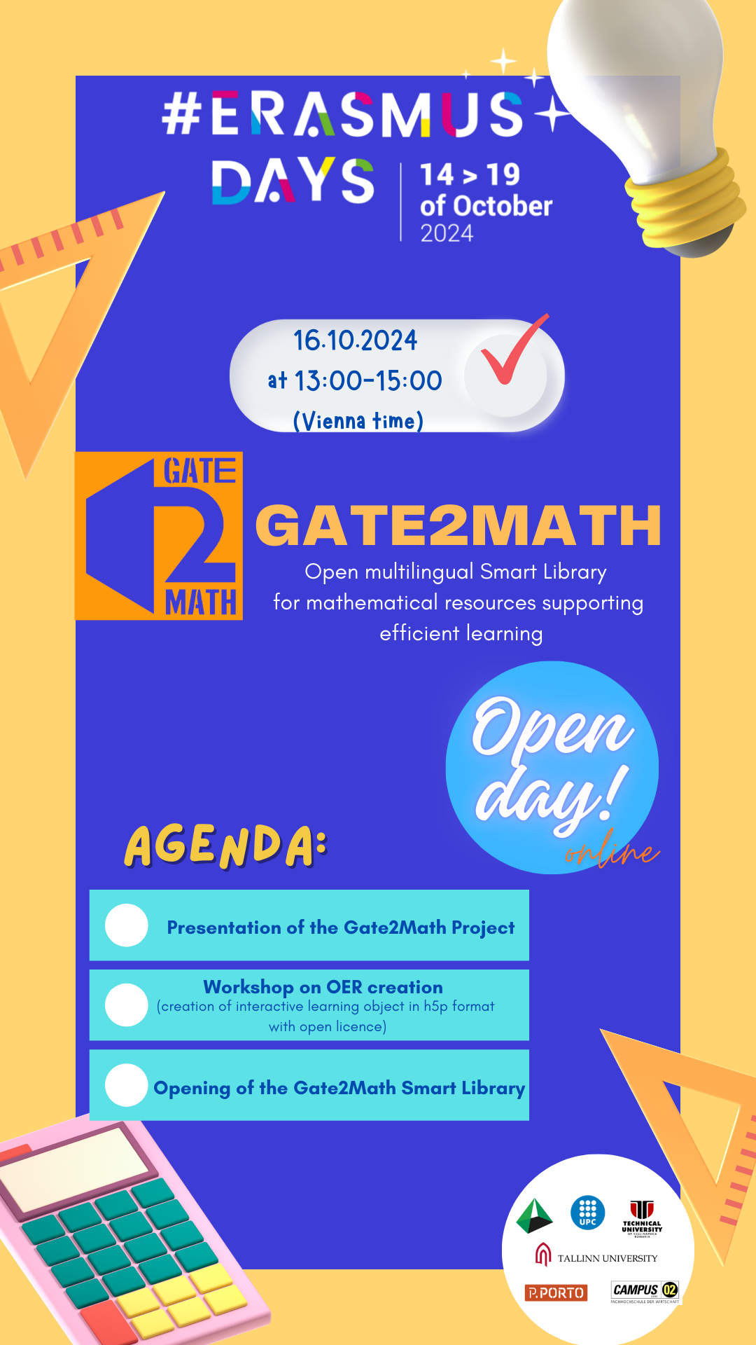 Erasmus+ – Gate2Math